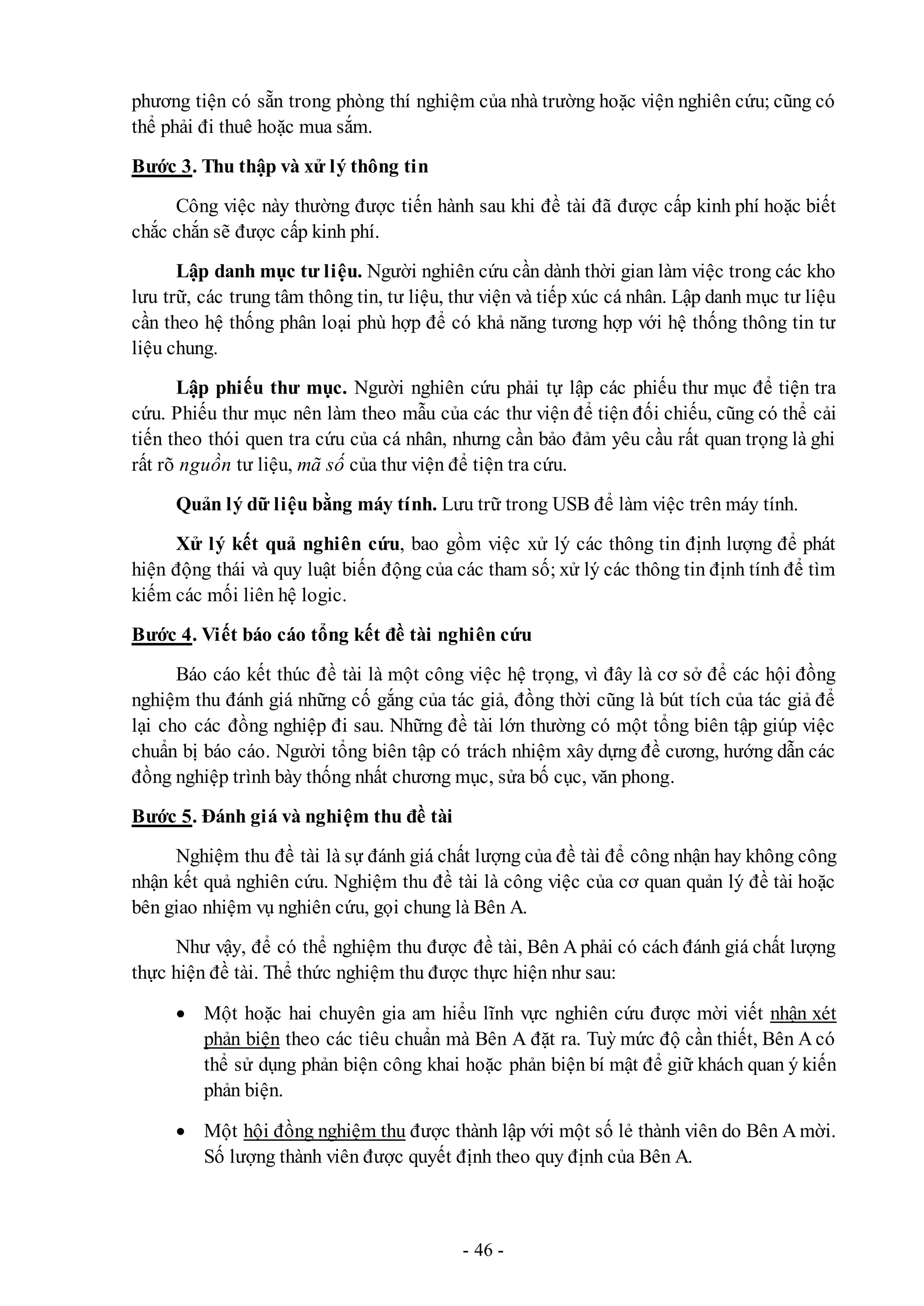 Bài giảng môn học phương pháp nghiên cứu khoa học | DOC