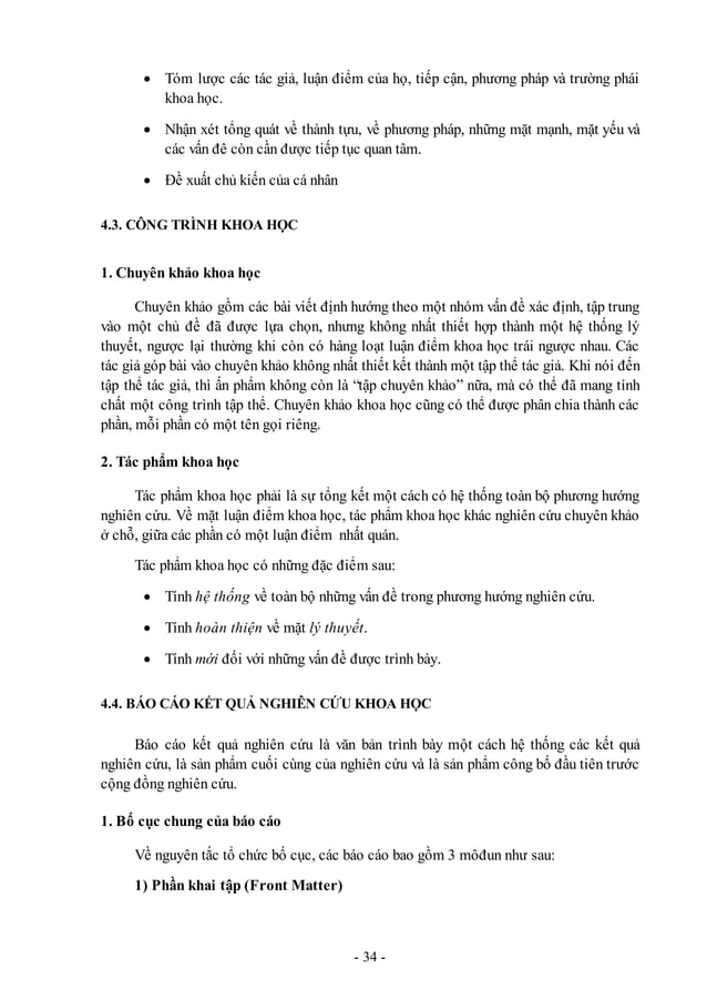 Bài giảng môn học phương pháp nghiên cứu khoa học | DOC