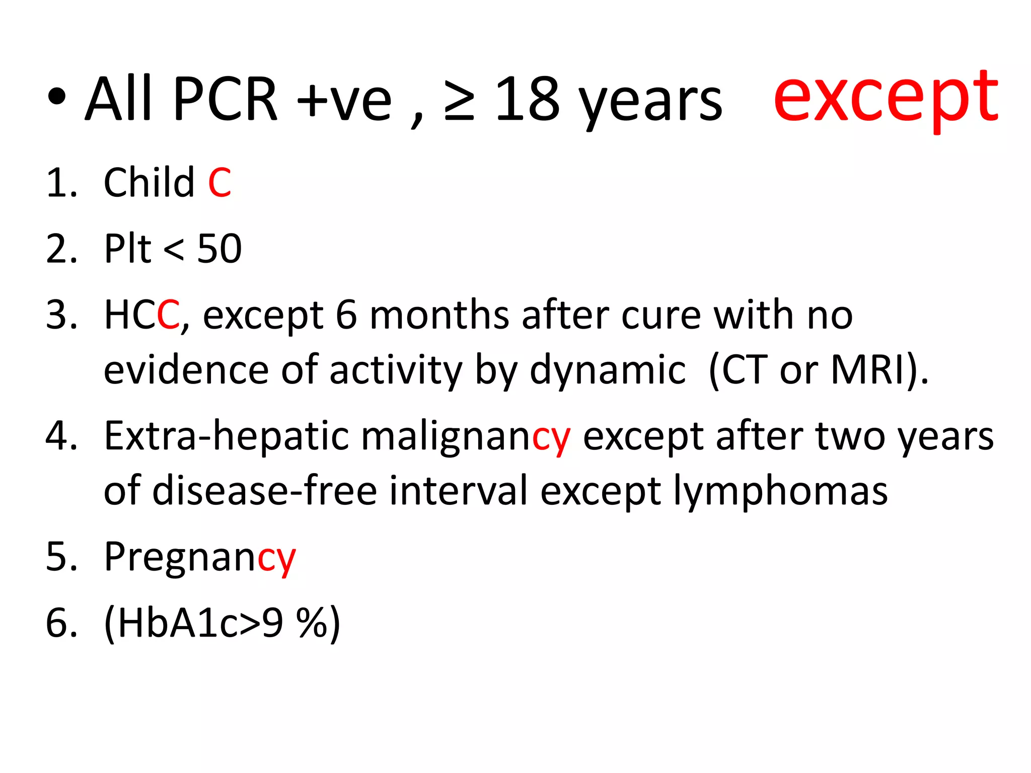 Hepatitis C Updated Treatment Protocol (egytian guidelines) | PPT