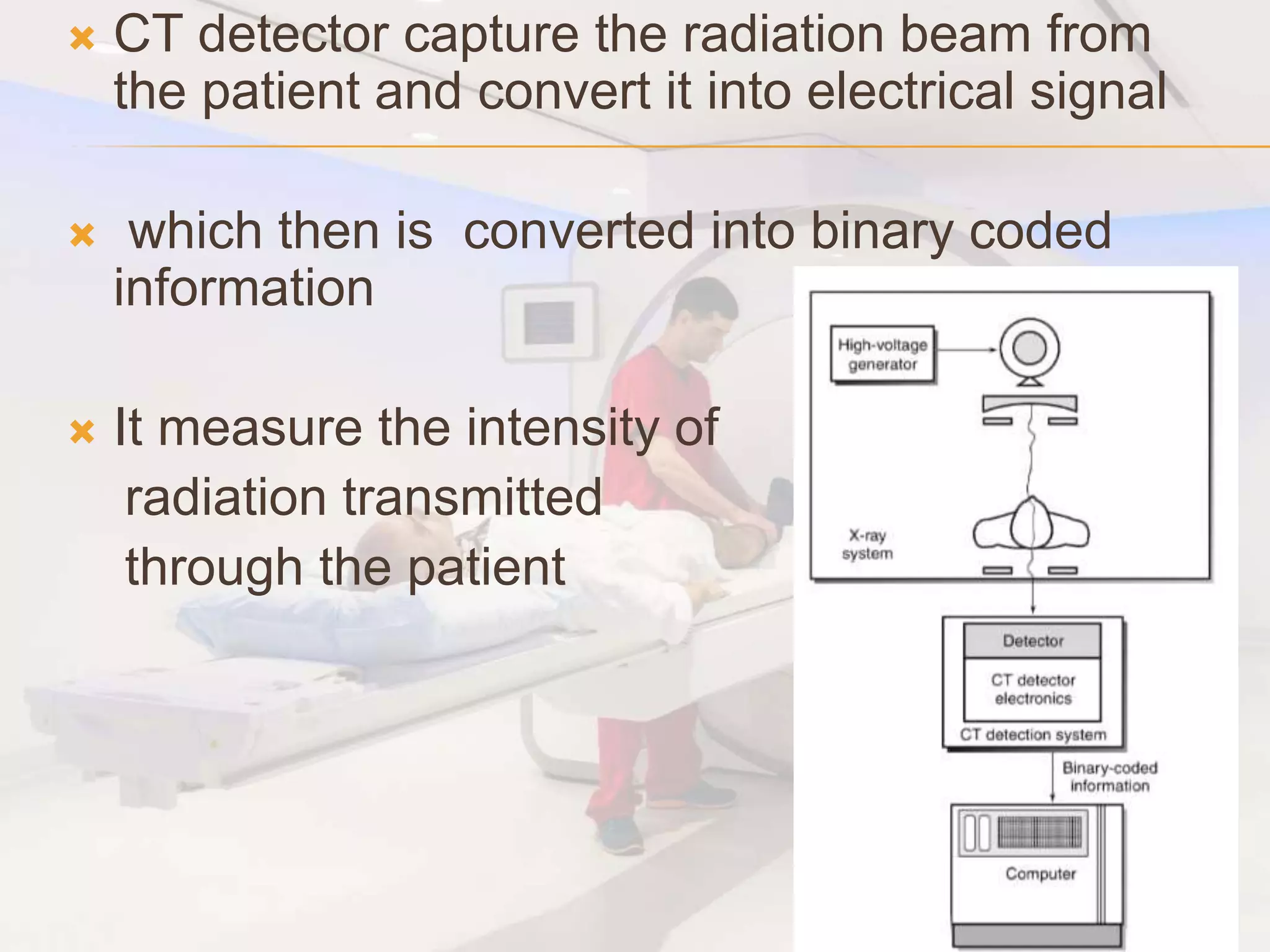 CT detector technology | PPTX
