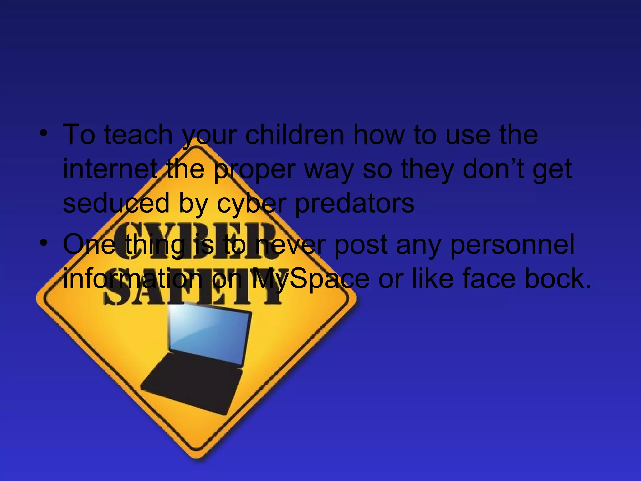 cyber predators | PPT