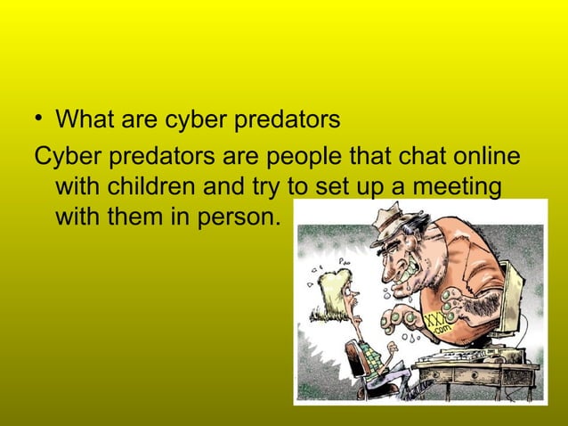 cyber predators | PPT
