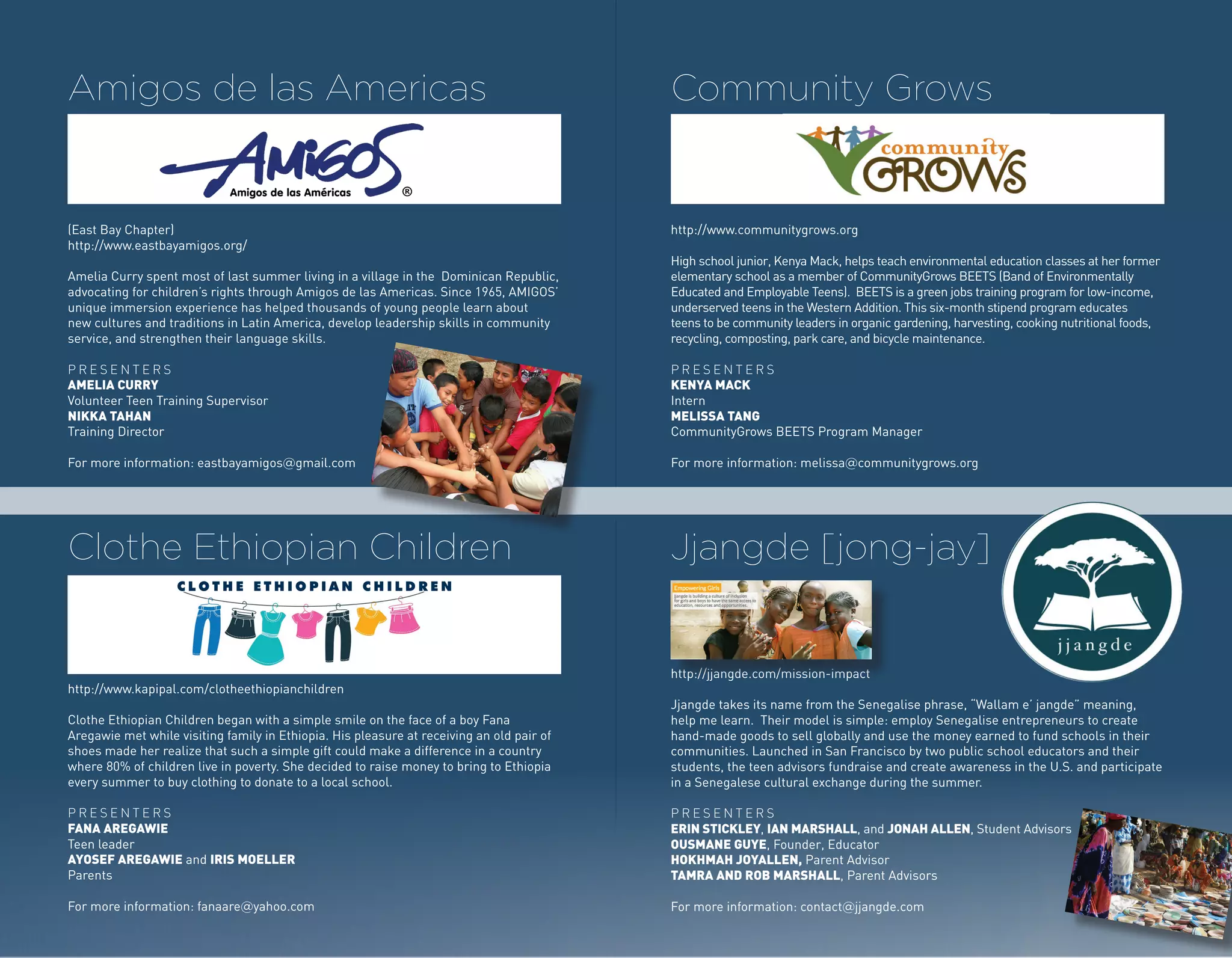 The Youth Activism Showcase Program for the 8th Inning Stretch | PDF