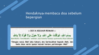 Adab perjalanan dan bepergian | PPTX