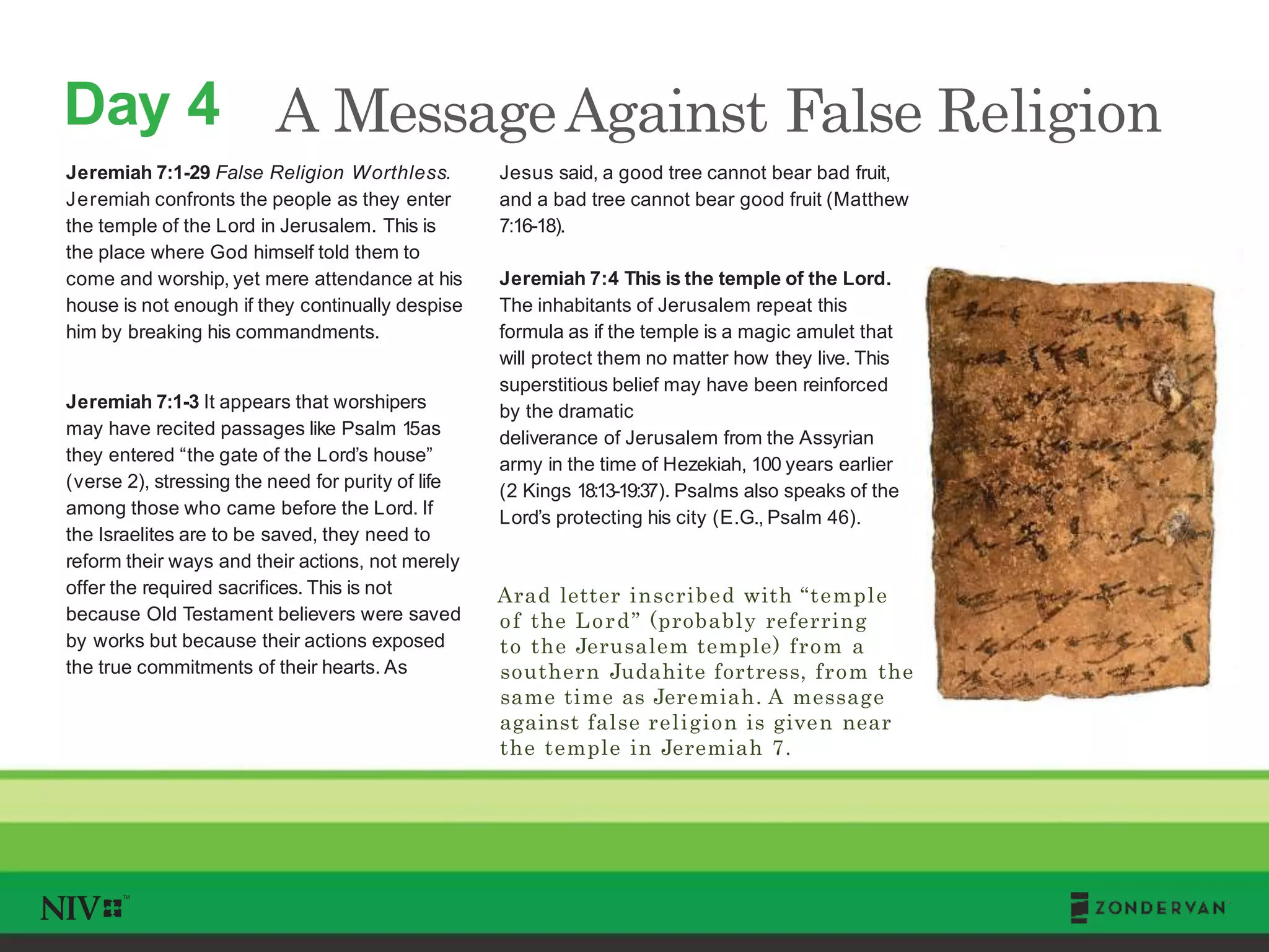 Artifacts and Illustrations in the Bible | PPTX