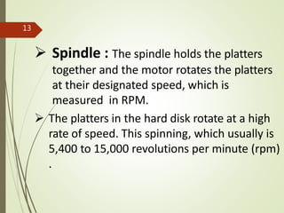 Hard Disk Drive Complete structure | PPTX