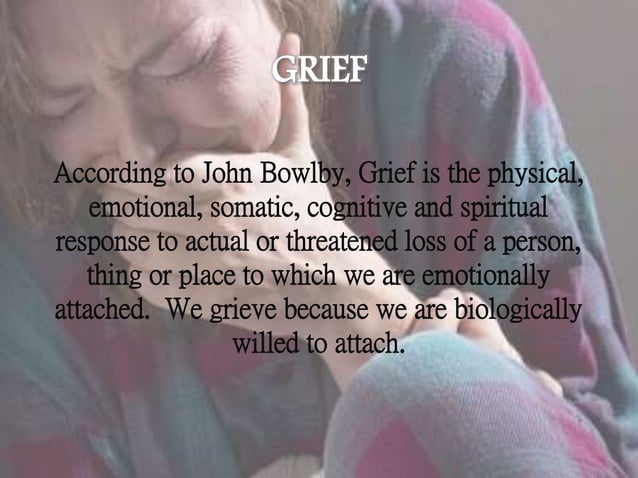 bereavement and grief | PPTX