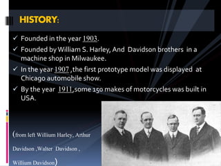 harley davidson | PPTX