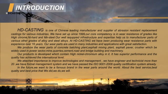 HD-CASTING PPT | PPT