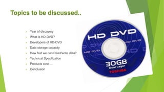 HD-DVD and BLU RAY | PPTX