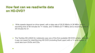 HD-DVD and BLU RAY | PPTX