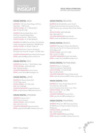 Social Media Attribution - Havas Digital Insights | PDF