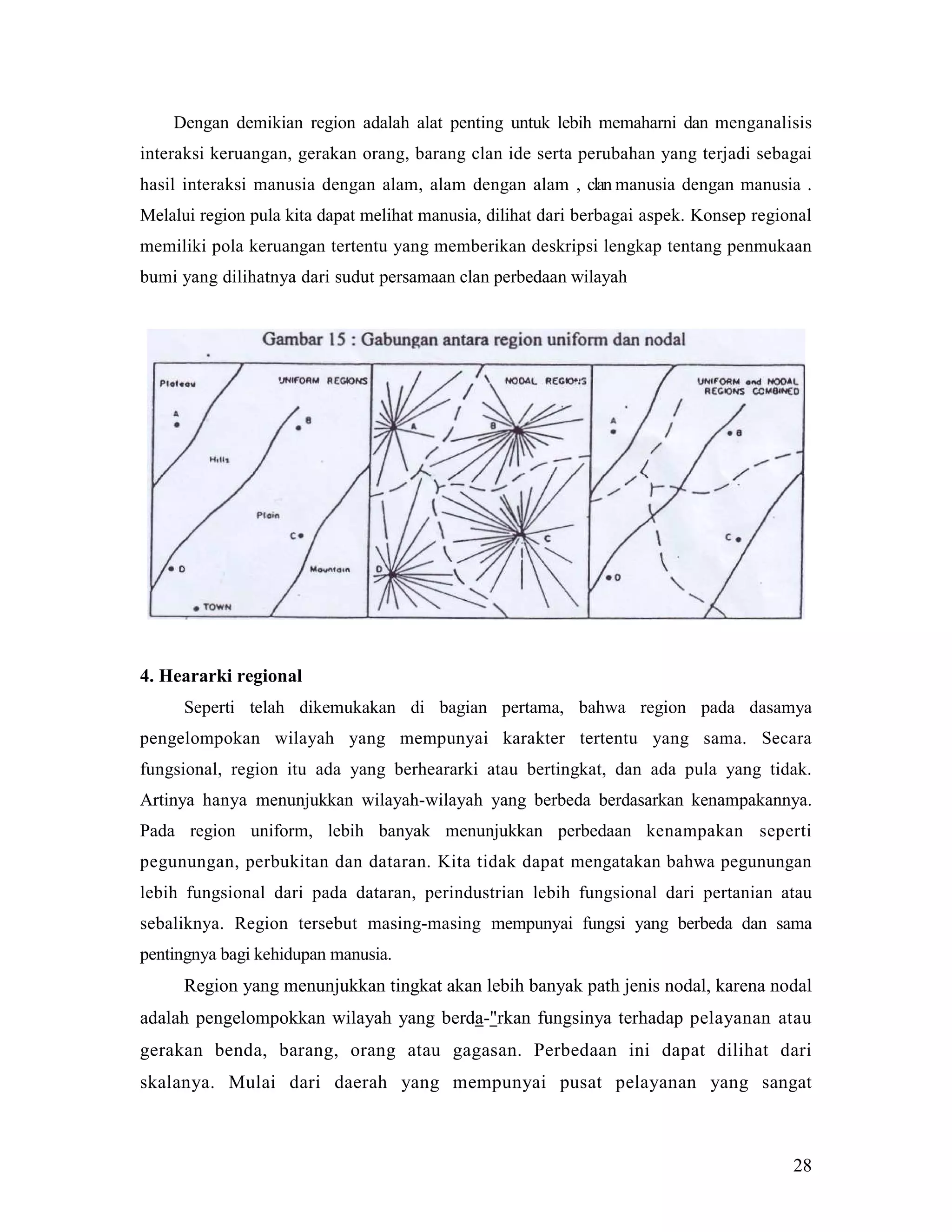 Handout pengantar geografi regional | PDF