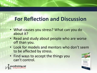 Stress Management for IT Professionals | PPTX