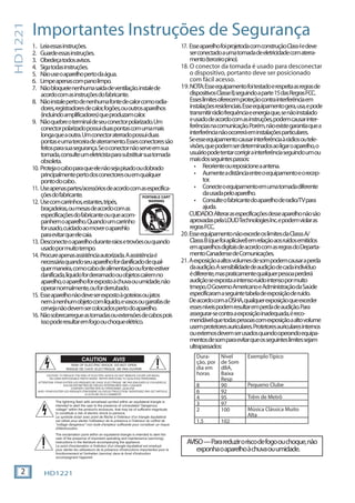 Manual da caixa Mackie HD 1221 (PORTUGUÊS) | PDF