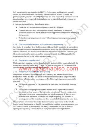 HDBS 7 phụ lục 9 GMP - WHO thẩm định kho bảo quản có kiểm soát nhiệt độ | PDF