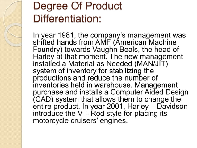 Harley Davidson a comprehensive Case Study Solution | PPTX | Motorcycle ...