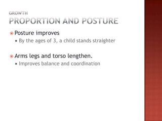 Human Development - Chapter 10, Physical Development, Ages 1-3 | PPT