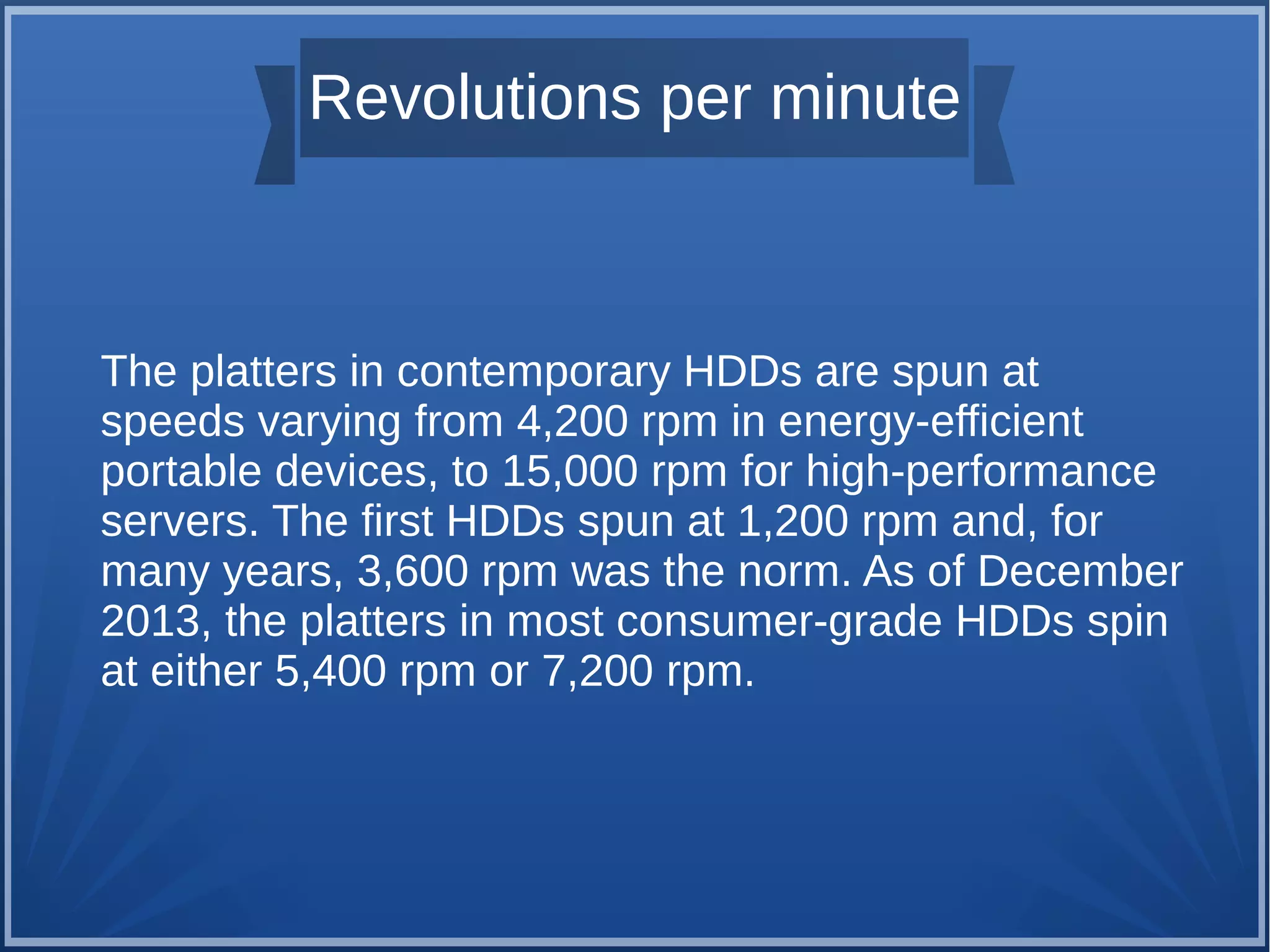 Hard Disk Drive | ODP