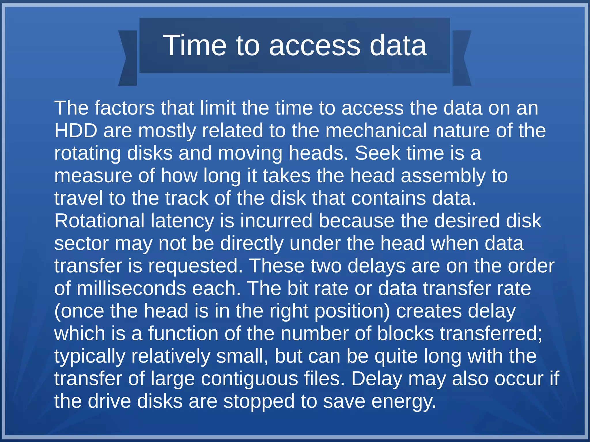 Hard Disk Drive | ODP