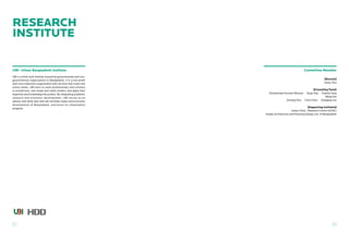 HDD-UBI Urban Report on Dhaka, Bangladesh | PDF