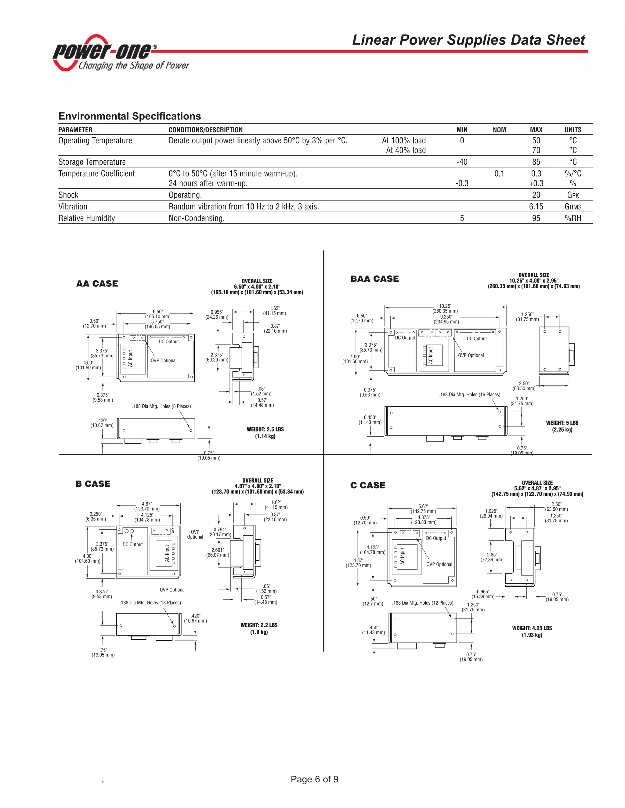 Hdd15 5-ag-power-one | PDF