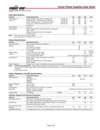 Hdd15 5-ag-power-one | PDF