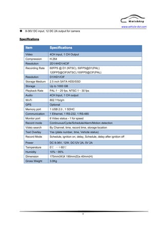HDD Mobile DVR | PDF | Cameras and Camcorders | Consumer Electronics