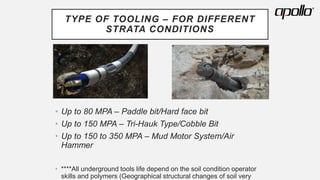 Technical Features of Apollo HDD Machines In India and Worldwide | PPT