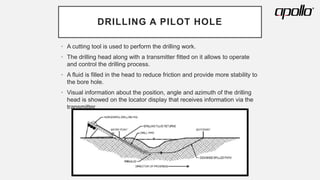 Technical Features of Apollo HDD Machines In India and Worldwide | PPT