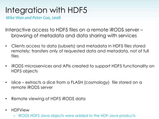 iRODS: Interoperability in Data Management | PPT