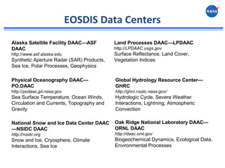 EOSDIS Survey Overview | PPT