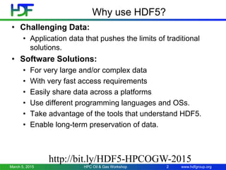 Hdf5 current future | PPT