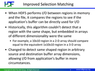 Parallel HDF5 Developments | PPT