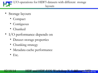 HDF5 Life cycle of data | PPT