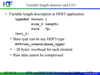 HDF5 Life cycle of data | PPT