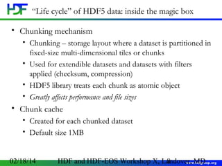 HDF5 Life cycle of data | PPT