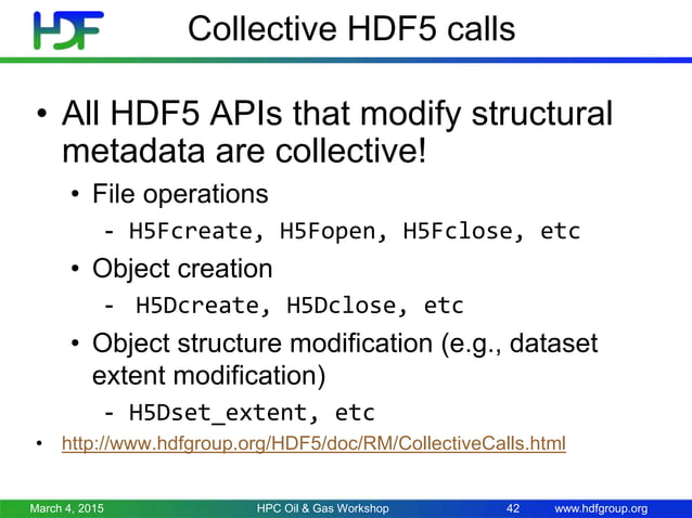 Hdf5 parallel | PPT