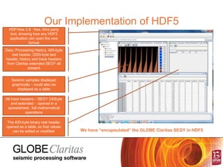 A quick start guide to using HDF5 files in GLOBE Claritas | PPTX
