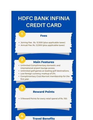 HDFC-Bank-INFINIA-Credit-Card | DOC