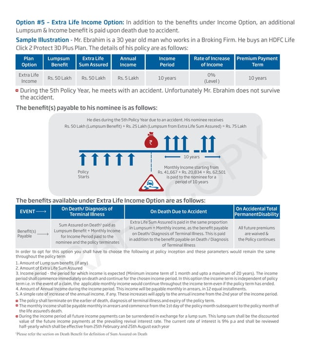 hdfc-life-click-2-protect-3d-plus-plan-brochure.pdf | Life Insurance ...