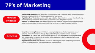 HDFC BANK overview establishment and their core objectives | PPT