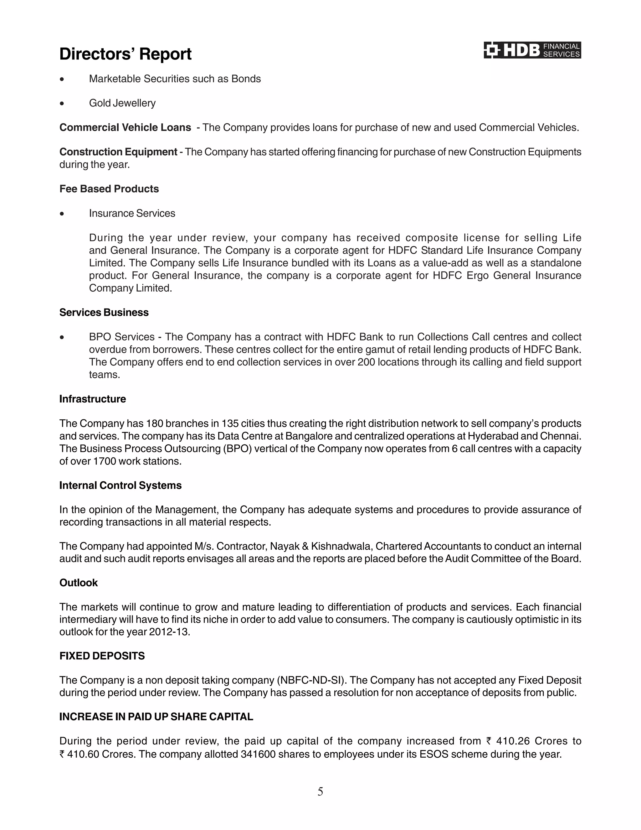 Hdfc bank annual report 11_12 | PDF