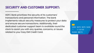 Experience Hassle-Free Shopping with the HDFC Bank Easy EMI Credit Card ...