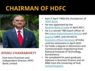 Hdfc_bank. Bank audit corporate governance | PPTX