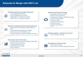 HDFC BANK hdfc bank presentation download | PDF