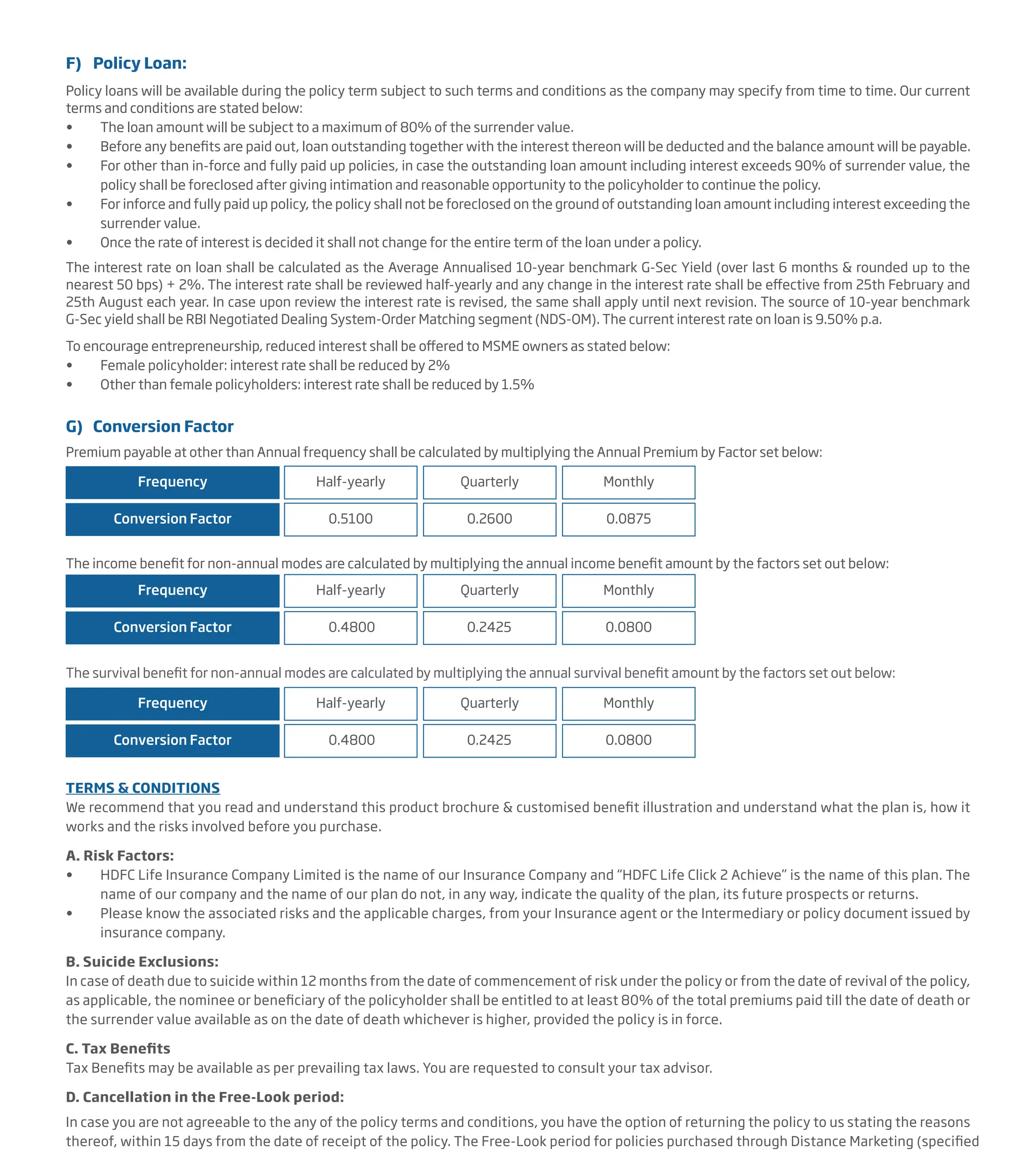HDFC click to achieve for child future secure | PDF