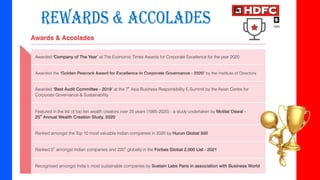 Hdfc company profile | PPTX