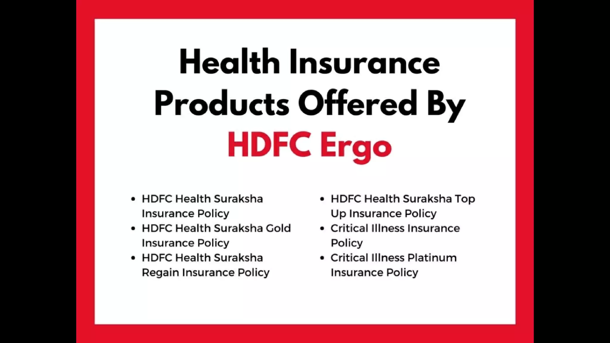 HDFC ERGO Health Insurance | PDF