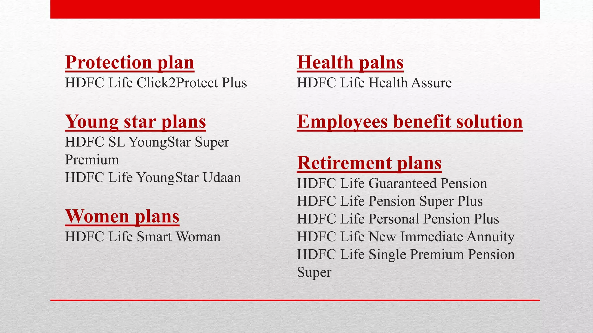 Hdfc life | PPTX